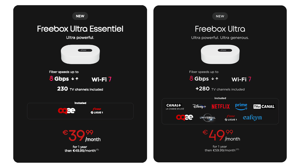 iliad Group - Free presents its new Freebox: the Freebox Ultra – there ...