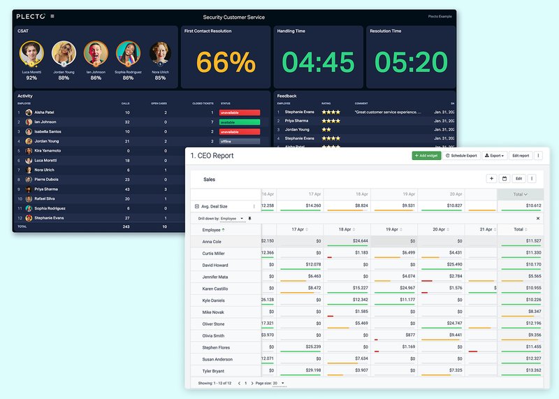 Dashboards vs. Reports - Key Differences Explained | Plecto