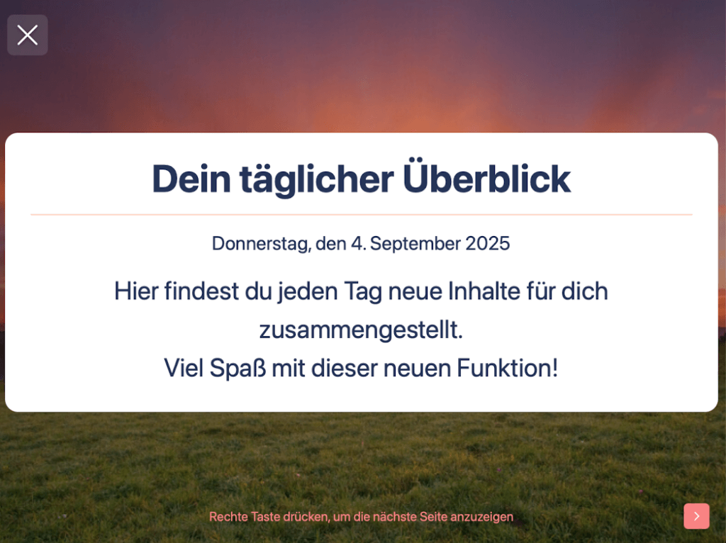 📺 Jeden Tag Neues entdecken – die Dock-Routine - enna