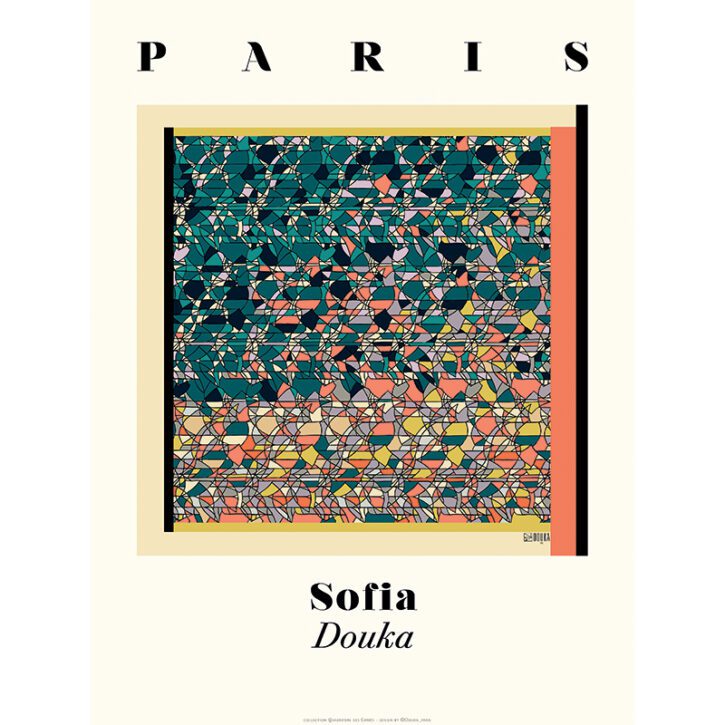 AFFICHE SOFIA - Douka Paris